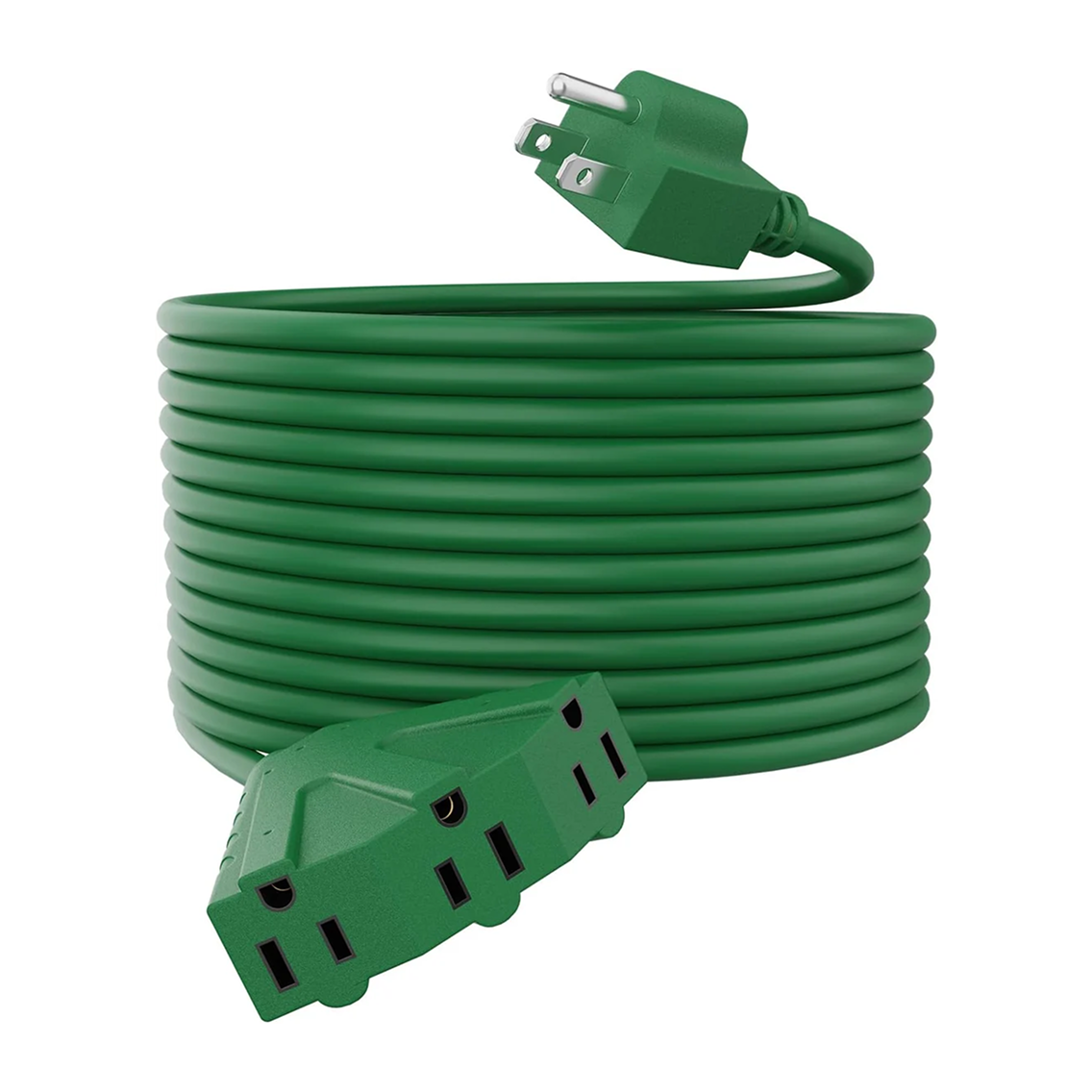 PLUGTUL Retractable Extension Cord Reel with LED Outlets & Circuit ...